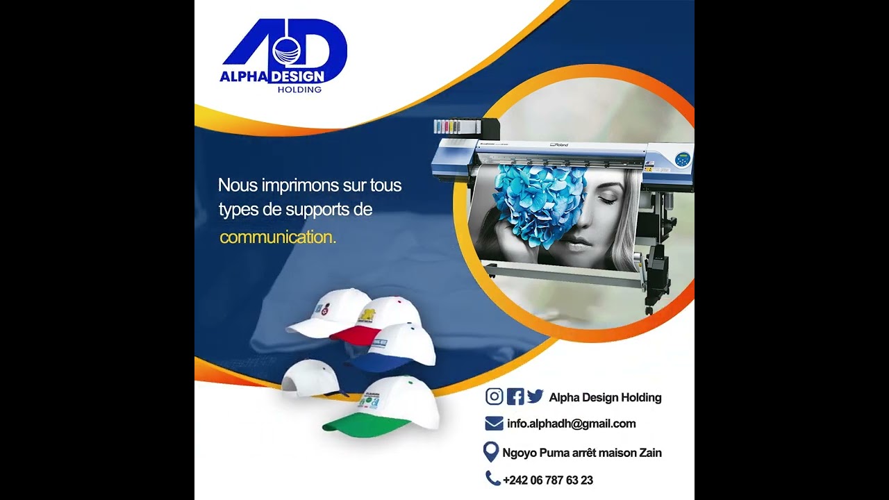 🖨️ Impression de haute qualité : Flyers, affiches, cartes de visite, brochures…