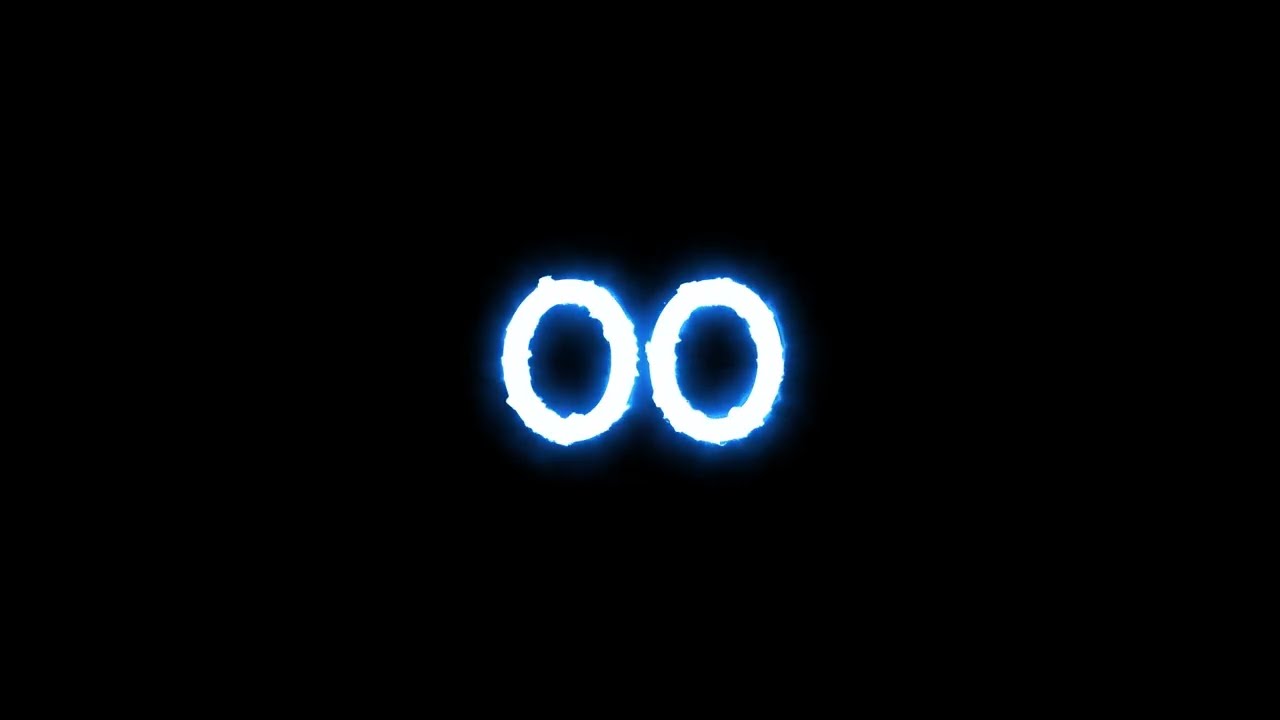 10 Second Blue Energy Flame Countdown | Dynamic Timer Animation