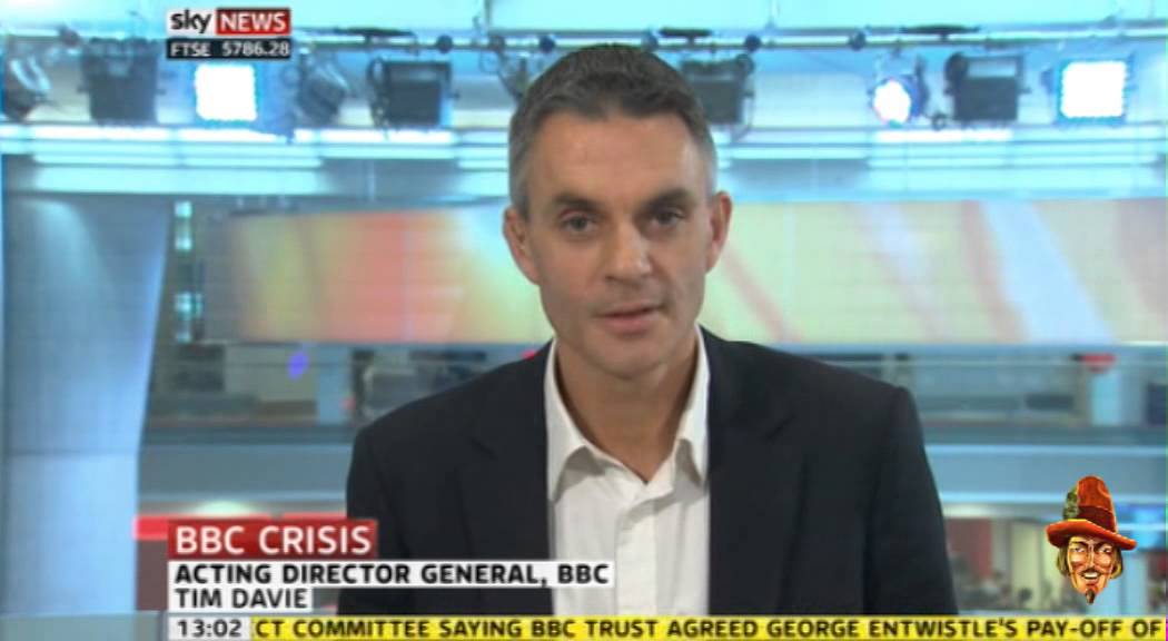Tim Davie 'walks out' of Sky News interview just days in jobs as acting ...