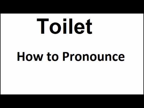 How to pronounce Toilet||How to say Toilet||Toilet Pronunciation||ABDictionary