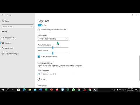 How to change microphone volume in xbox game bar (pc or laptop)