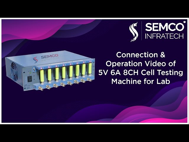 Lithium Ion Cell Grading Machine - Cell Grading Machine SI ES 5V 6A ...