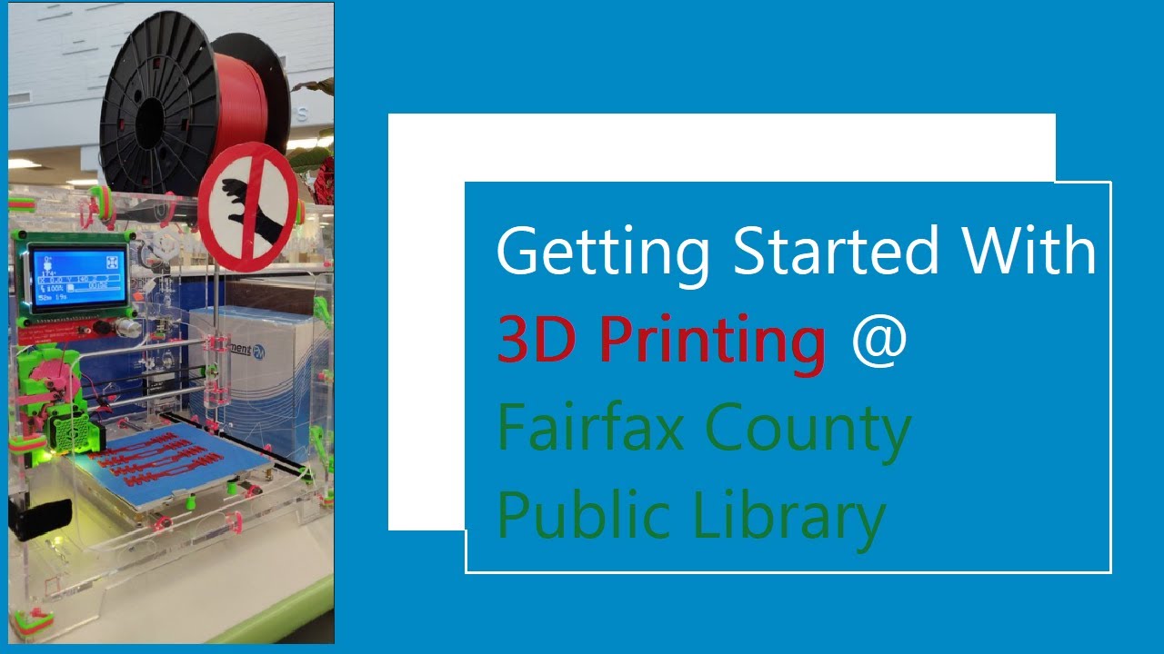 3D Print at Your Library