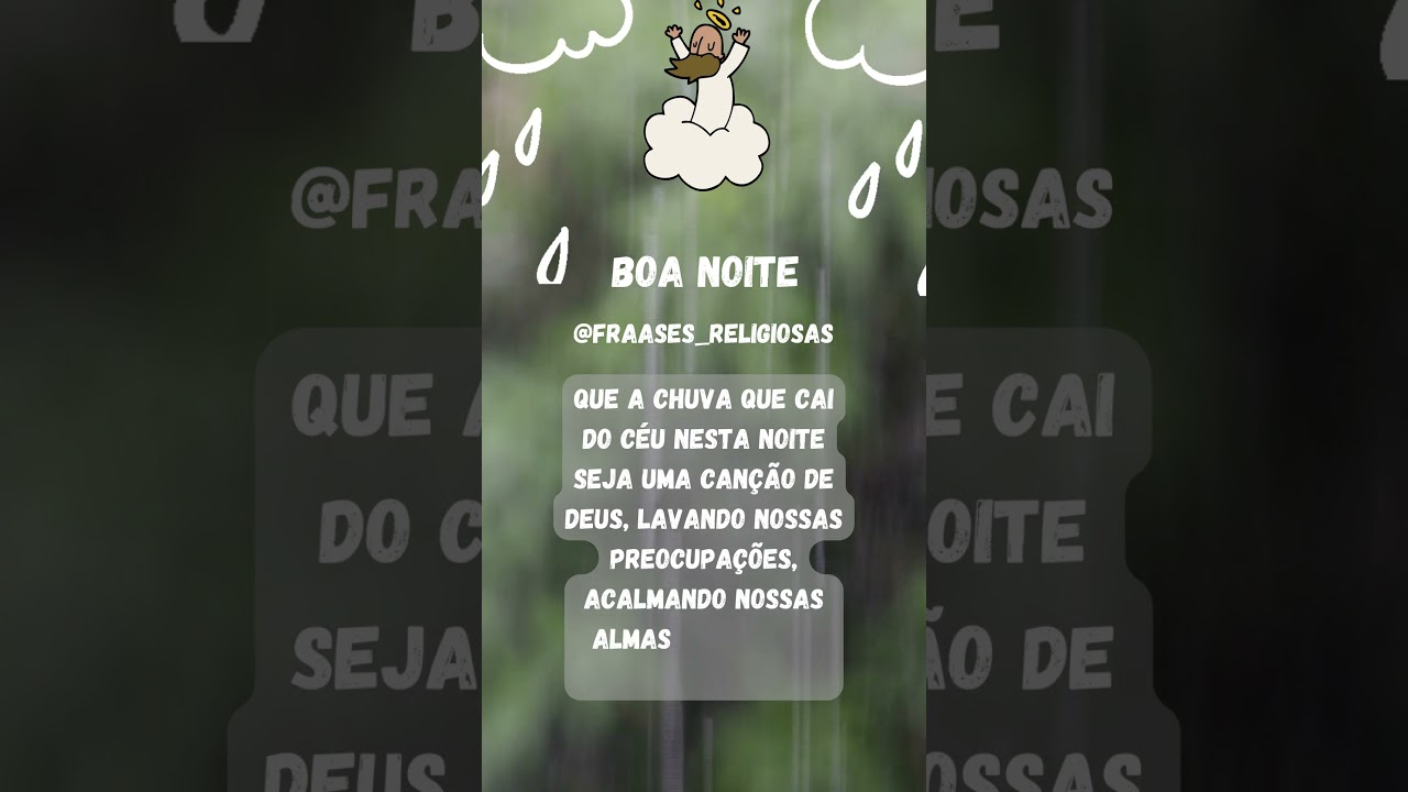 BOA NOITE CHUVOSO! #shorts