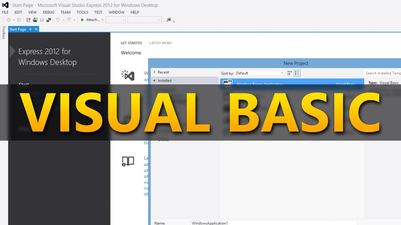 An Introduction to Visual Basic (Programming on Windows)