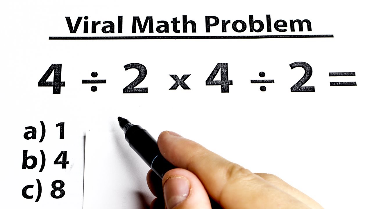 Mathematician Explains | 🔥 98% of Students Failed To Solve this Viral Problem