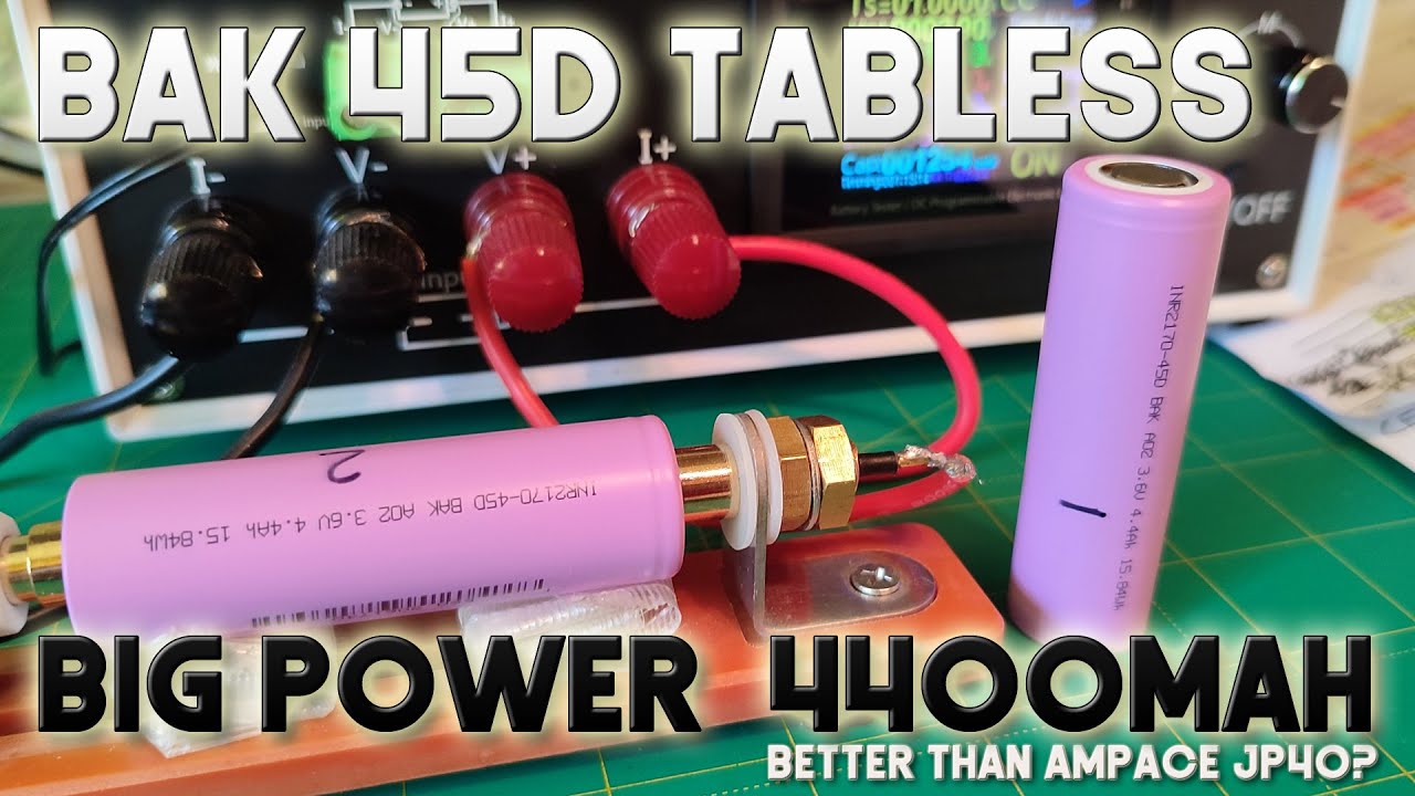 A new powerfull 21700 showed up: BAK INR2170-45D 4500mAh 60A ...
