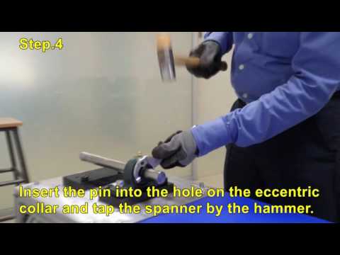 NTN - Eccentric locking collar type bearing unit - Mounting/E