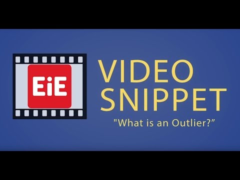 EiE Snippet - "What is an Outlier?"