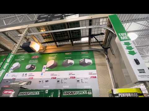 2 chamberlain garage door openers at Menards again