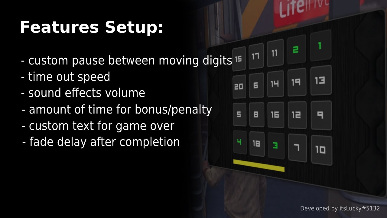Numbers in order [Minigame] - FiveM Releases - Cfx.re Community