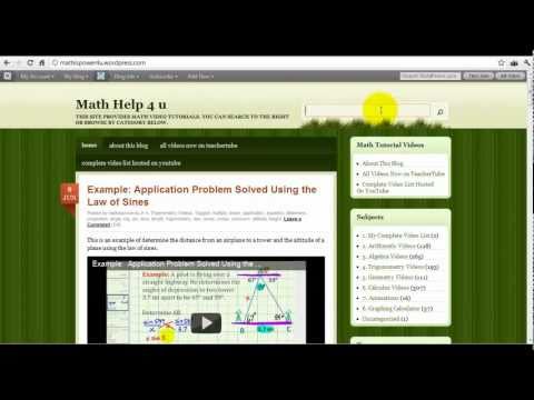 mathispower4u Introduction and Information | Math Help from Arithmetic ...
