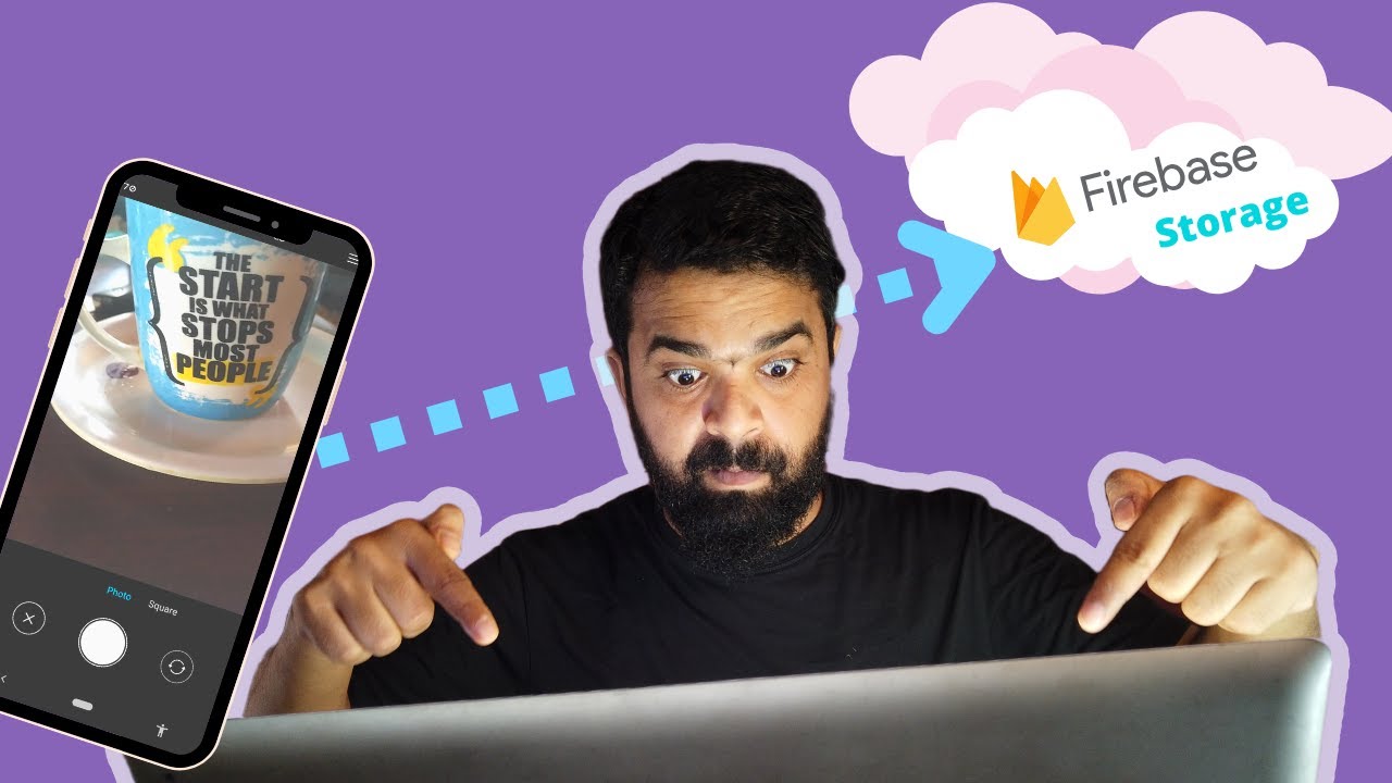 Upload images to Firebase storage from a Flutter app, and display them on the UI.