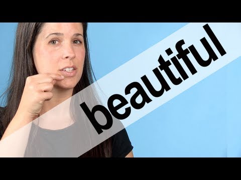 How to Pronounce BEAUTIFUL -- American English