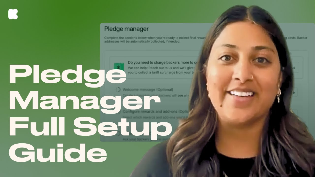 The Kickstarter Pledge Manager: Full Setup Guide | Tutorial | Part 1