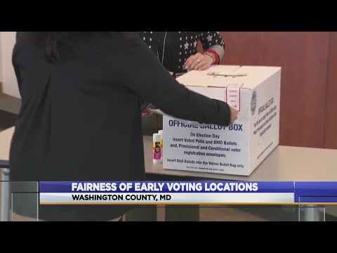 Washington County GOP challenges early voting locations for Maryland elections