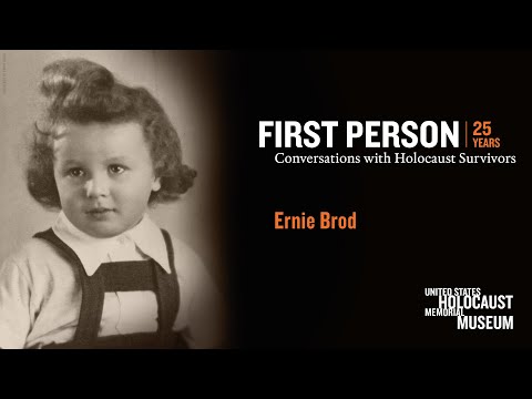 2025 First Person with Holocaust Survivor Ernie Brod