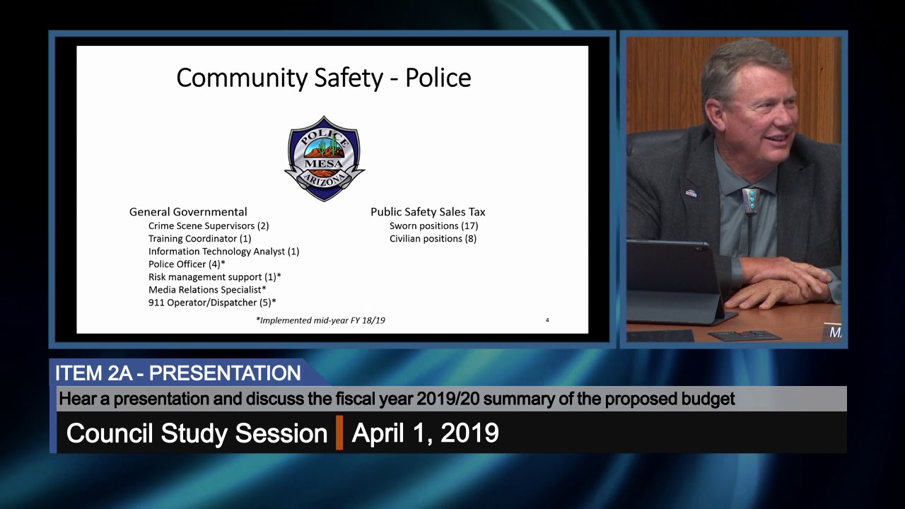 Council Study Session - 4/01/2019