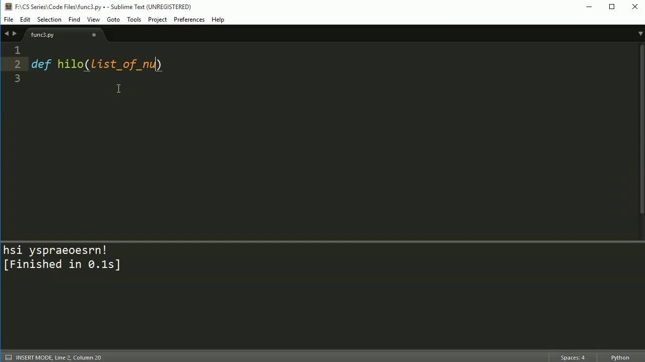 Python Programming Series (Functions 3): Multiple parameters and return values