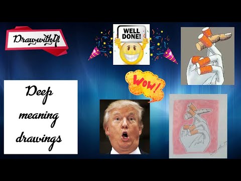 Deep meaning drawings (part-2) | Sad reality of today's world | Meaningful drawings | Draw_with_YT