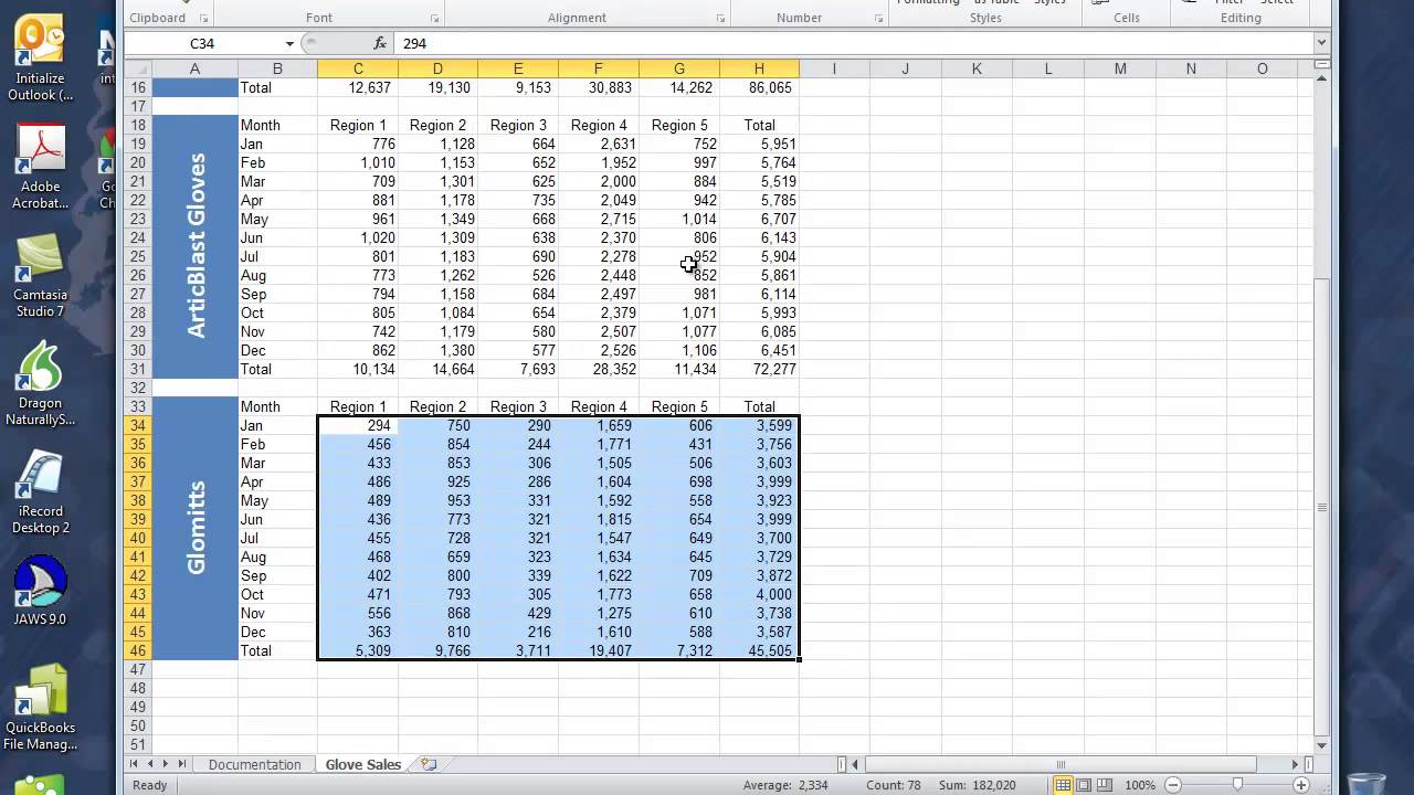 Excel 2010 Tutorial 2 Case 1 (FrostiWear) Solution