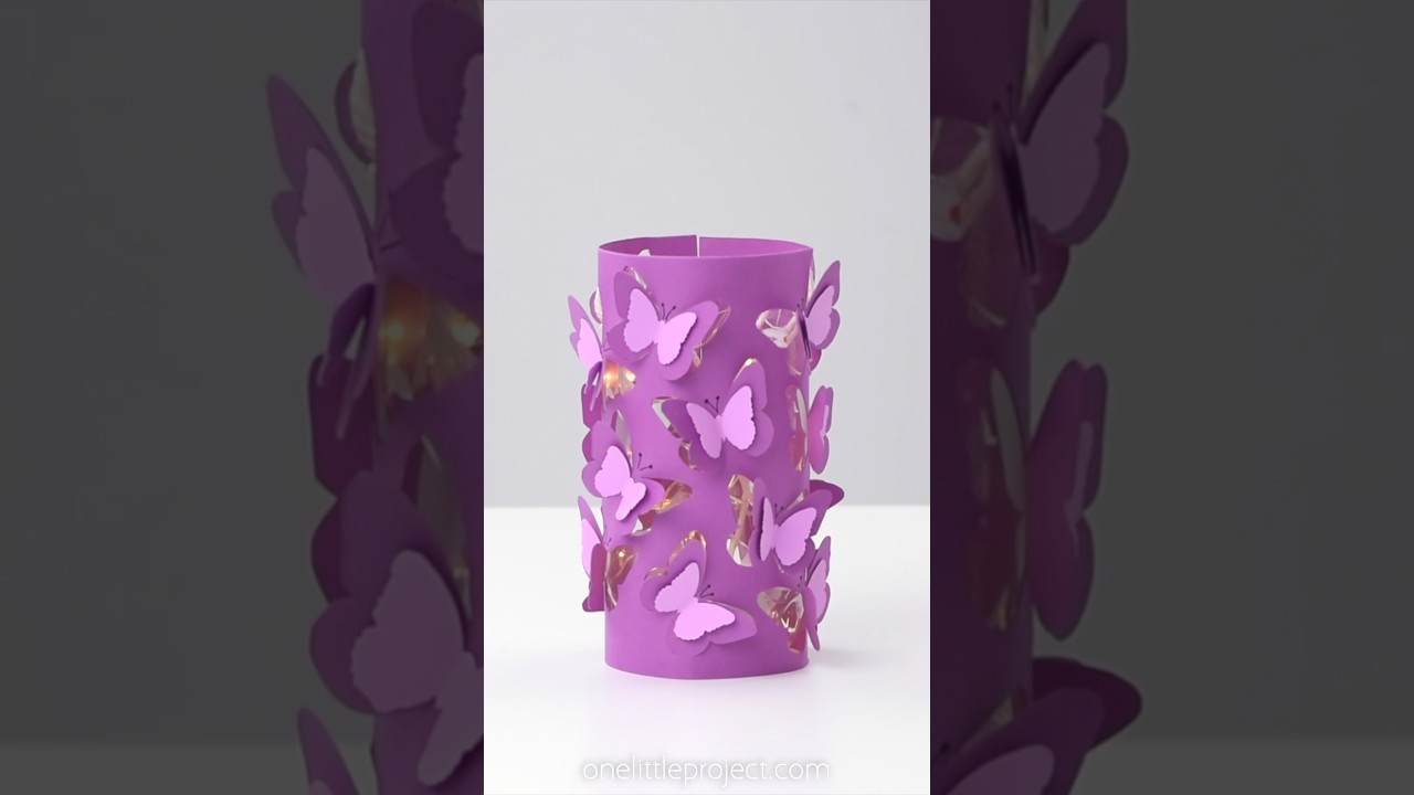 How to Make Butterfly Paper Lanterns 🦋 🏮 🦋