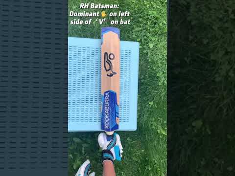 How to Grip a Cricket Bat CORRECTLY | Tips for Cricket π