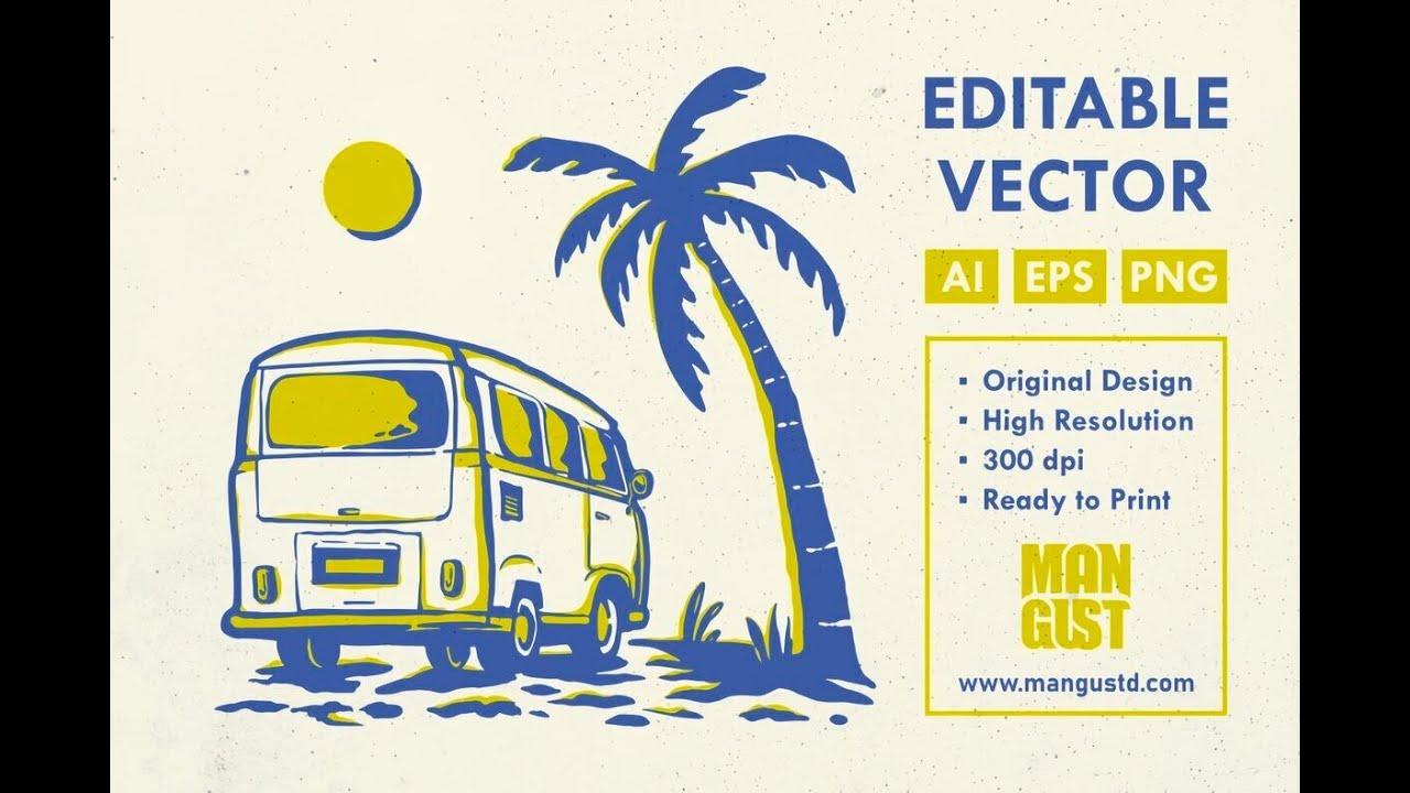 Summer Vacation Travel Stock Graphics Download