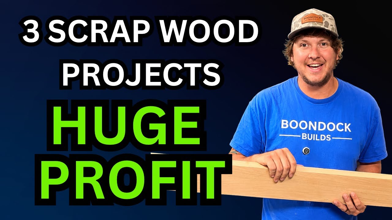     3 Scrap Wood Projects That Sell Like Crazy! 