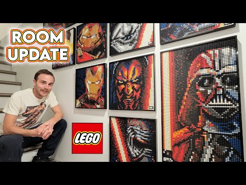 LEGO Room Update & How to Hang Art!