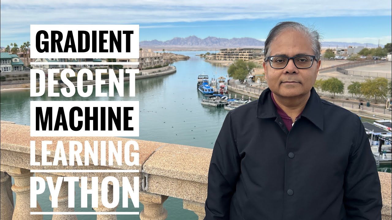 Gradient Descent and Machine Learning in Python, Optimization Tutorial 19a