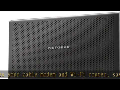 NETGEAR Nighthawk Cable Modem Wi-Fi Router Combo with Voice C7100V - Supports Cable Plans Up to 400