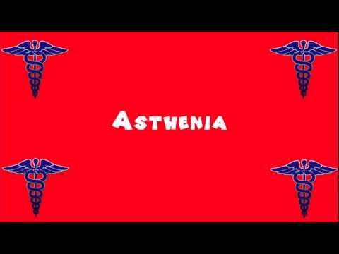 Pronounce Medical Words ― Asthenia