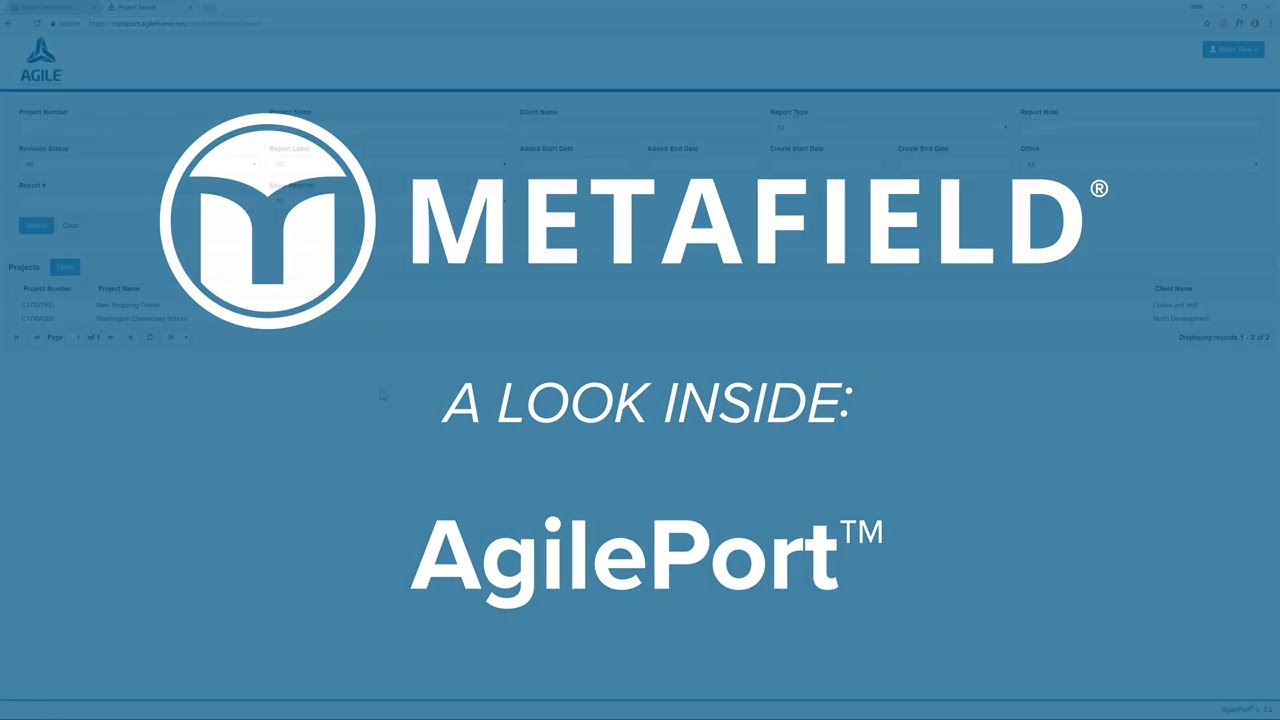 Document Management | MetaField Demo | Construction Materials Testing Software