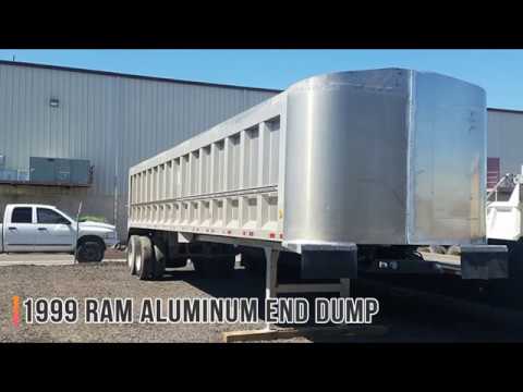 Used RAM Aluminum End Dump Trailer For Sale At MIdco Sales