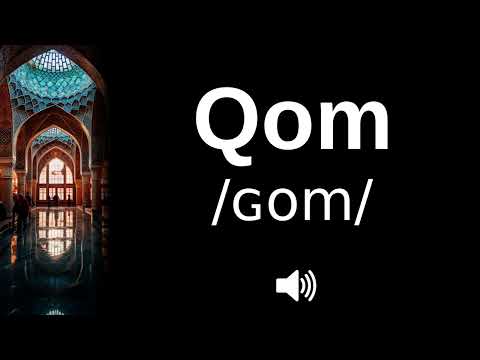 ๐ฎ๐ท How to pronounce Qom (CORRECTLY!)
