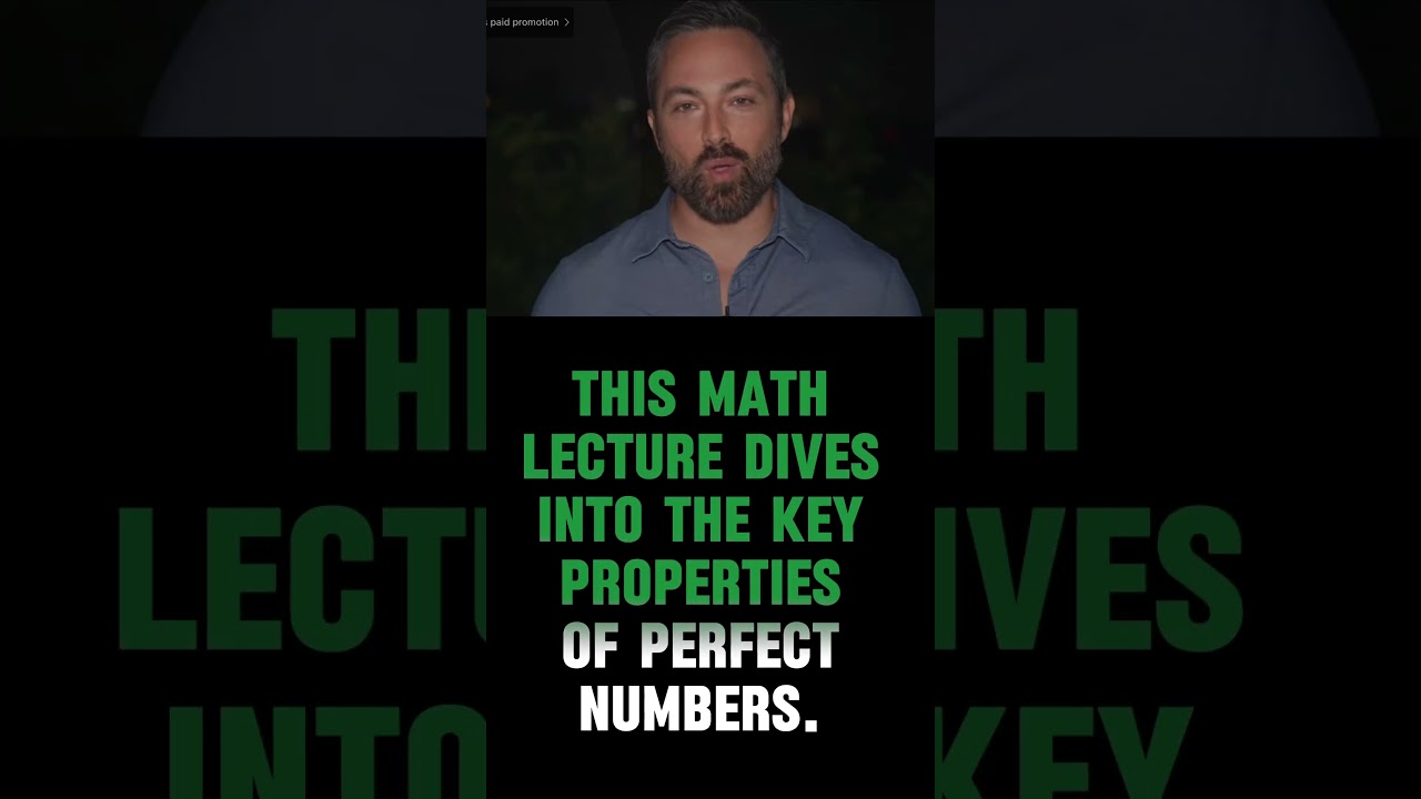 A short summary of the video “The Oldest Unsolved Problem in Math” is made using YouTube summariser