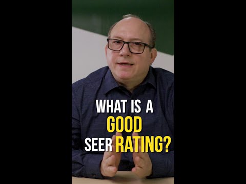 What is a Good SEER Rating?? #shorts