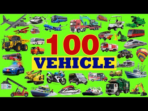 100 Vehicle Names | Types of Vehicles in English | Vehicles Vocabulary Words | Vehicles in English