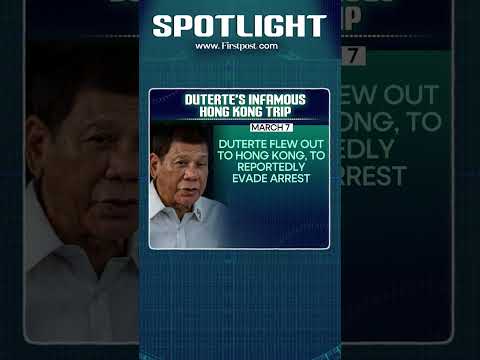 Did China Deny The Philippines' Duterte Asylum? | Firstpost Spotlight | N18G
