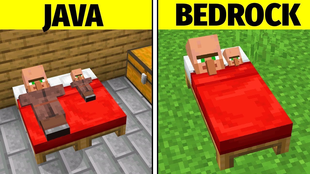 119 Differences JAVA vs BEDROCK