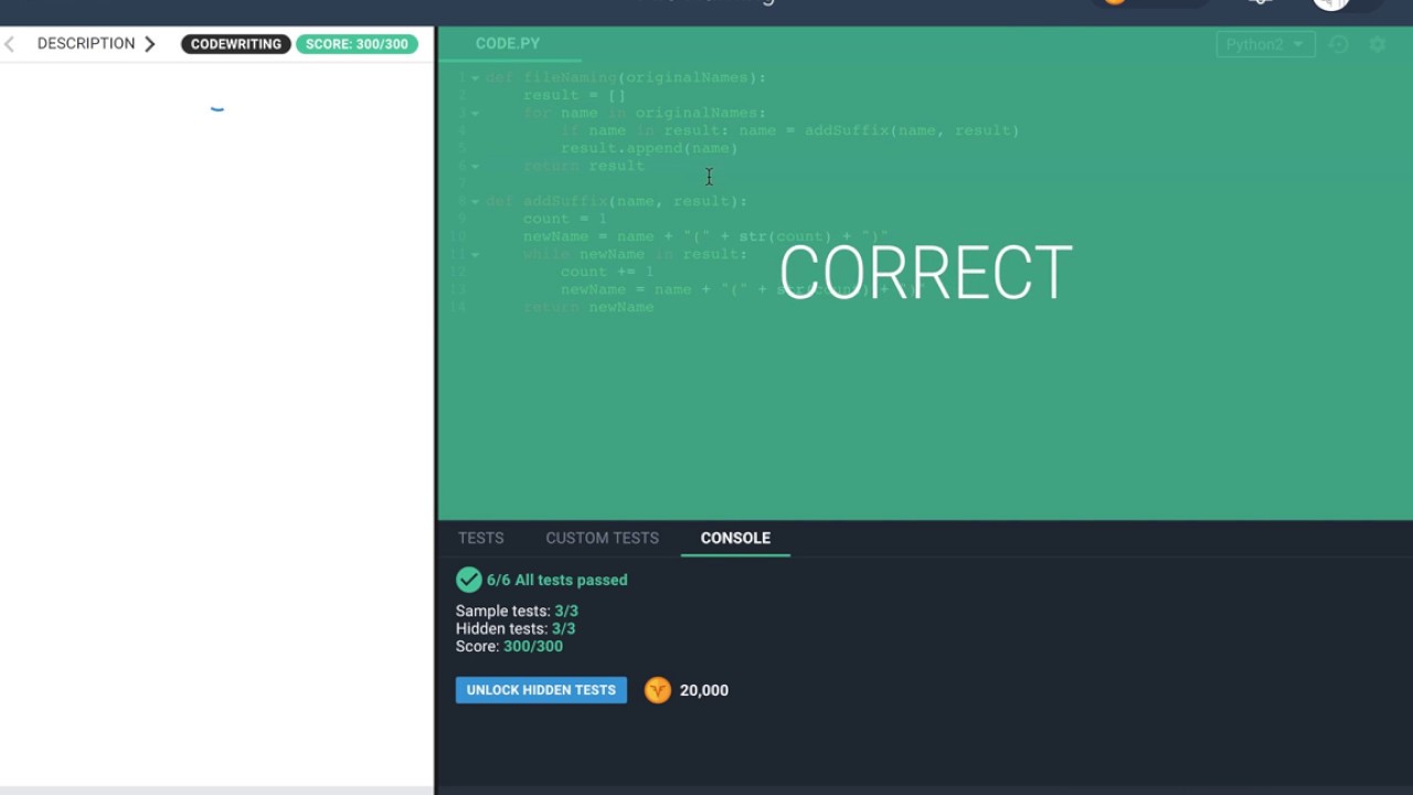 File Naming - Codefights - Python