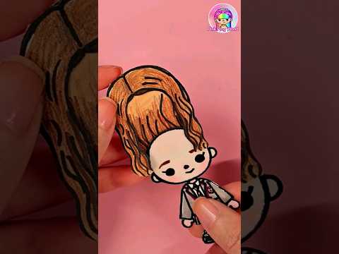 Matilda The Musical Netflix Toca Boca Paper Diy #paperdiy #shorts #tocalifeworld