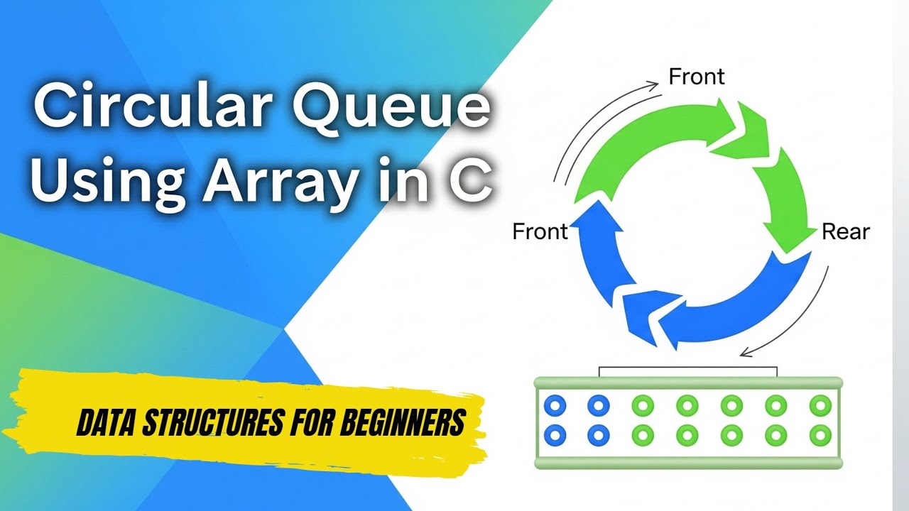 Circular Queue Using Array in C | Full Explanation + Code