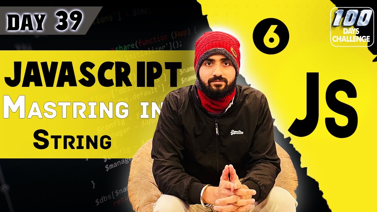 JavaScript String in HINDI (2024)  || #mern || Full Stack Web Development