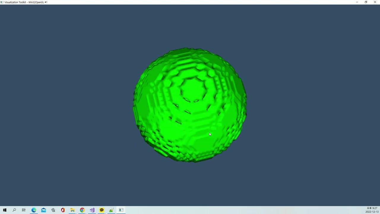 VTK Example- MarchingCubes - C#