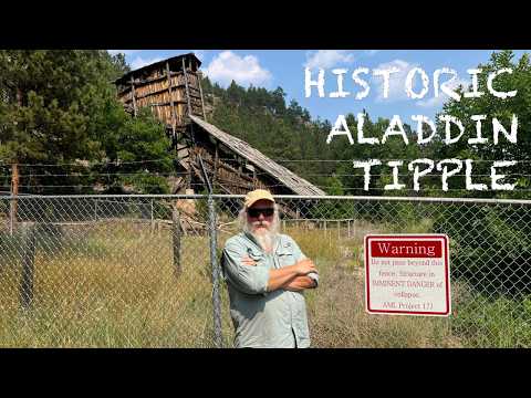 RARE 100+ Year Old Mining Site - Aladdin, WY Coal Tipple