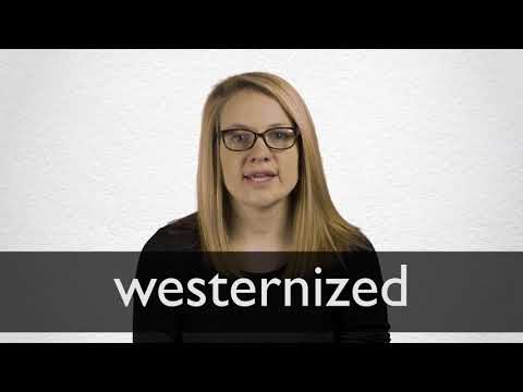 WESTERNIZED definition and meaning | Collins English Dictionary