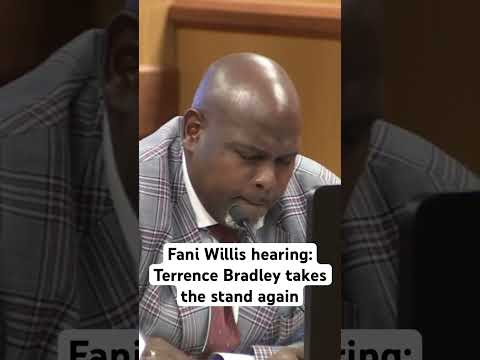 Nathan Wade divorce attorney Terrence Bradley back on the stand in Fani Willis hearing