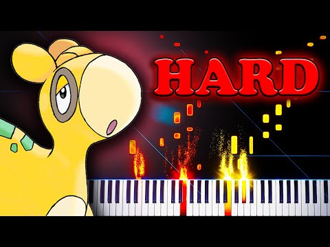 Mt. Chimney (from Pokémon Ruby & Sapphire) – Piano Tutorial | Sheet ...